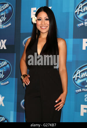 Jasmine Trias at the American Idol Season 5 Finale - Arrivals held at ...