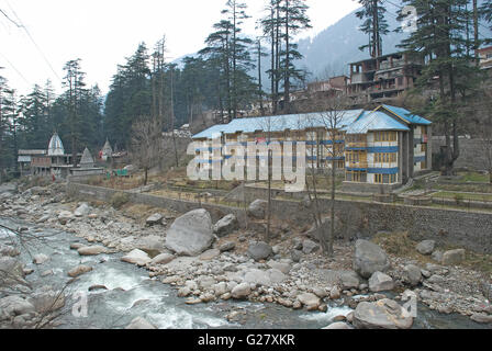 Beas river, Manali, Himachal Pradesh, India, Asia Stock Photo - Alamy