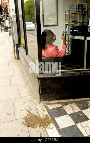 Vomit on pavement Stock Photo - Alamy