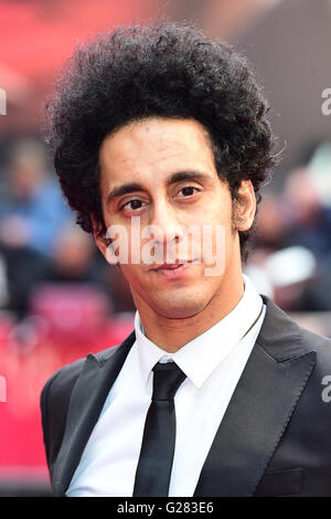 Muzz Khan attending the Me Before You European Film Premiere at Curzon ...