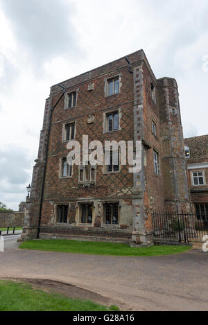 The Old Palace, Ely. Now part of The King's School Stock Photo - Alamy