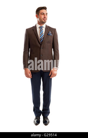 man standing straight Stock Photo - Alamy