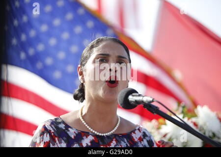 Brooklyn DEputy Borough President Diana Reyna is seen at the centennial ...