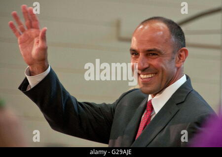Salinas, California, USA. 25th May, 2016. Hillary Clinton rally in ...