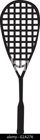 Squash racket silhouette, Racket silhouette, Squash racket and ball ...