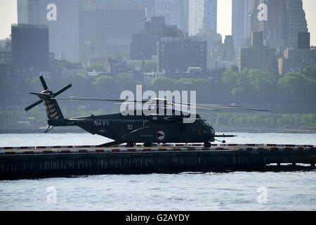 A Sikorsky MH-53E Sea Dragon helicopter operated by the U.S. Navy on a ...
