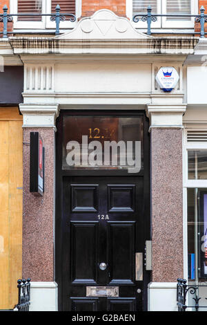 Foley House, Maddox Street. Exterior view of traditional apartment ...