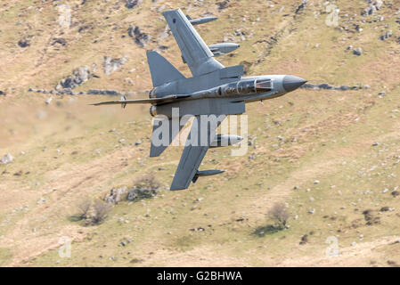 Tornado GR4 Mach Loop Wales Uk. low. level, flying Stock Photo - Alamy