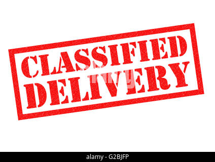 'CLASSIFIED' Red Stamp over a white background Stock Photo - Alamy