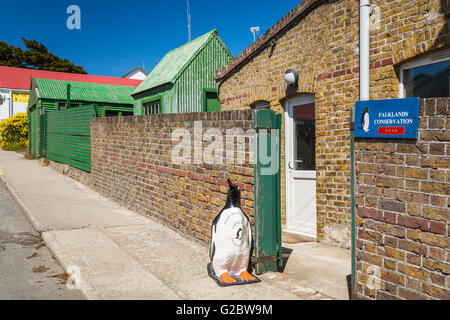Stanley, the capital of the Falkland Islands, British Overseas ...