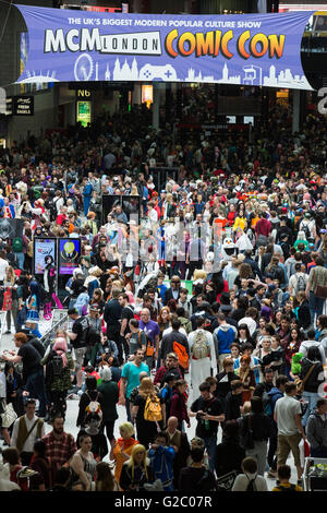 MCM Comic Con at the London Excel Stock Photo - Alamy