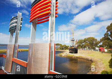 Amity Replica, Albany Brig, Albany Western Australia Stock Photo - Alamy