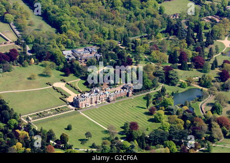 Aerial view of Sandringham estate in Norfolk, 1934. (AP Photo/Sidney ...