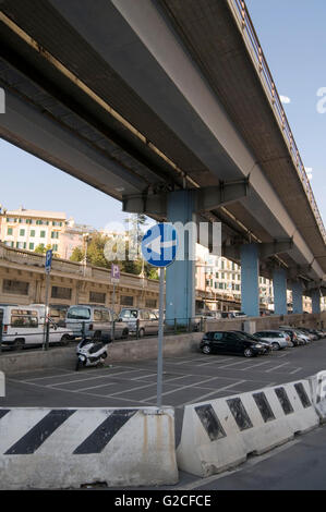flyover overpass fly over road roads over pass overpasses raised sky ...