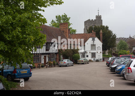 Picturesque Chilham Village, Kent, England, UK, GB Stock Photo - Alamy