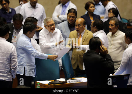 Philippine Vice President Maria Leonor "Leni" Robredo, center, leads ...