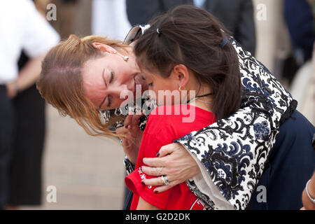 Stephanie Carter, wife of US Secretary of Defense Ash Carter, smiles as ...