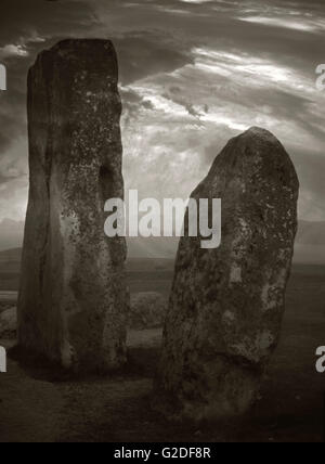 Balancing Rocks, Stonehenge, England Stock Photo - Alamy