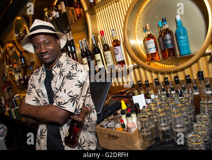 Rum expert Ian Burrell. Rum festival Maholo Wan Chai. Burrell is a ...
