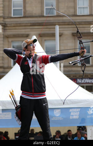 Nottingham, UK. 29th May, 2016. European Archery Championships Day Two ...