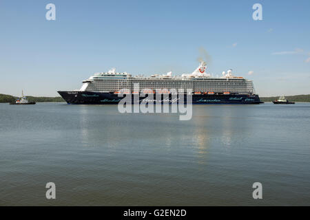 Turku, Finland. 30th May, 2016. The newest cruise ship for the German ...