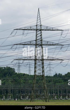 Electric load balancer infrastructure Stock Photo - Alamy