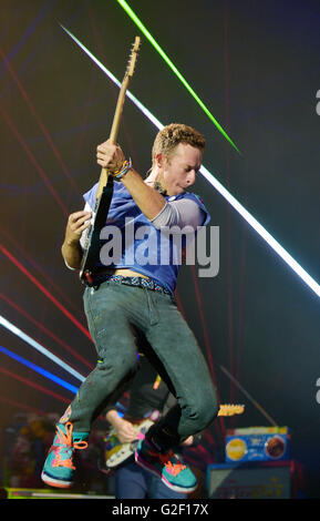 Coldplay - BBC Radio 1's Big Weekend - Day 2 at Powderham Castle ...