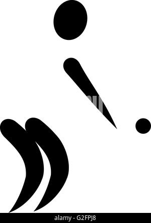 Bocce Ball Icon Stock Photo - Alamy