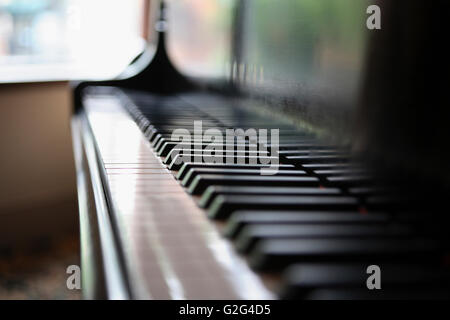 Musical instruments with piano, close up Stock Photo - Alamy