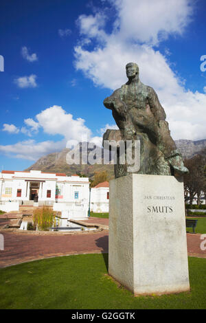 Jan smuts Statue, The Company's Garden, Cape Town, South Africa Stock ...