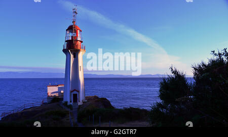Sheringham Point Lighthouse in Afternoon,Shirley, Vancouver Island ...