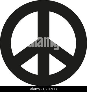 Peace sign fat Stock Photo - Alamy