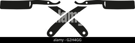 Razor shavor crossed Stock Photo - Alamy