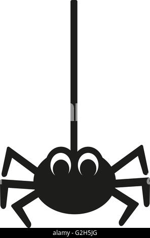 halloween cute spider vector symbol icon design Stock Photo - Alamy