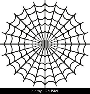 spider web vector symbol icon design. Beautiful illustration isolated ...