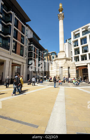 Paternoster Square Column, Paternoster Square, London, England, UK ...