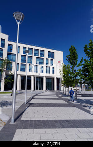 The modern college building, Merthyr Tydfil, South Wales, UK Stock ...