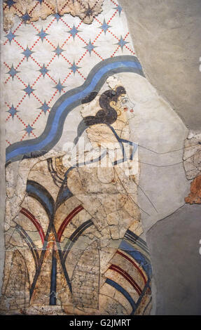 Museum of Prehistoric Thera which exhibits prehistoric findings ...
