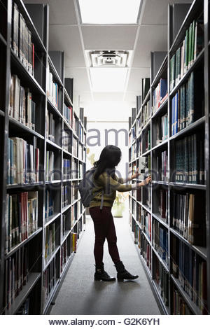 in the library Stock Photo - Alamy