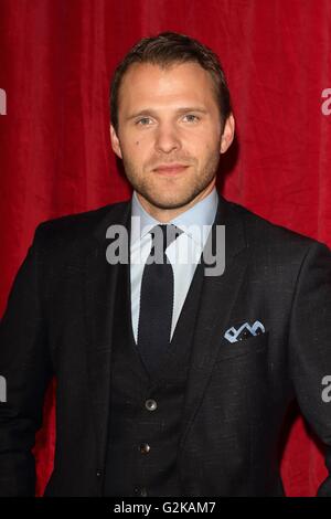 London, UK. Nick Rhys at The British Soap Awards 2016 held at the ...