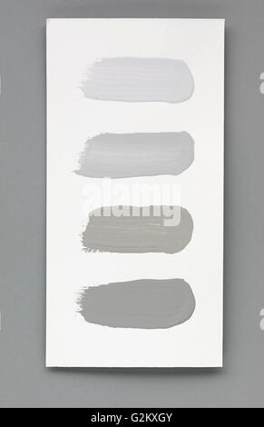 Paint sweeps on paper Stock Photo - Alamy