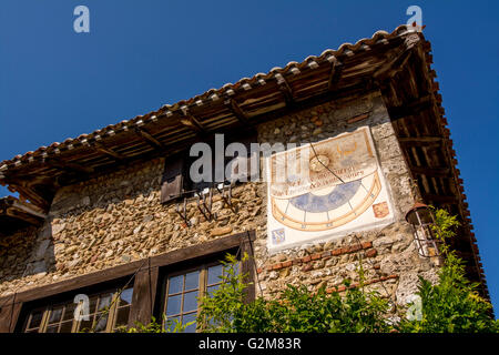 Old city of Perouges labelled les Plus beaux Villages de France, Ain ...