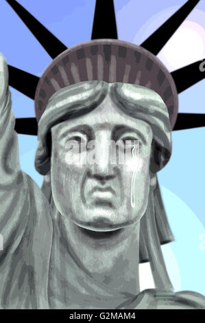 Cry for Liberty Stock Photo - Alamy