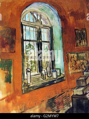 Van Gogh's studio at Van Gogh museum Arles France Stock Photo: 20684194 ...