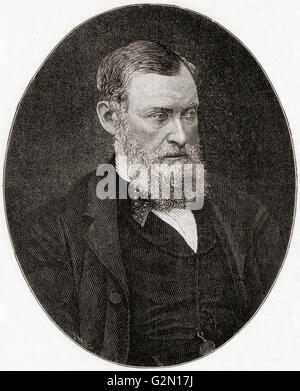 William Edward Forster (1818-1886), British Liberal statesman. In 1870 ...