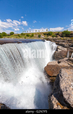 Stream water of Cijevna river, Montenegro, Europe. Montenegrin Niagara ...