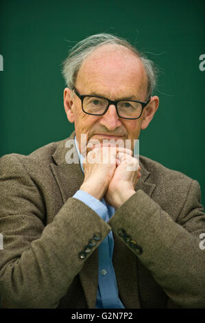 Thomas Pakenham historian & author pictured at Hay Festival 2016 Stock ...