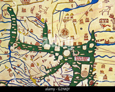 The Hereford Mappa Mundi of 1280 Stock Photo - Alamy