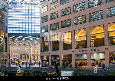Atrium of the Collins Place complex in Collins Street, Melbourne ...