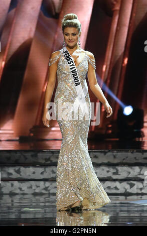 Miss Pennsylvania, Elena LaQuatra. 2016 Miss USA Pageant Preliminary ...
